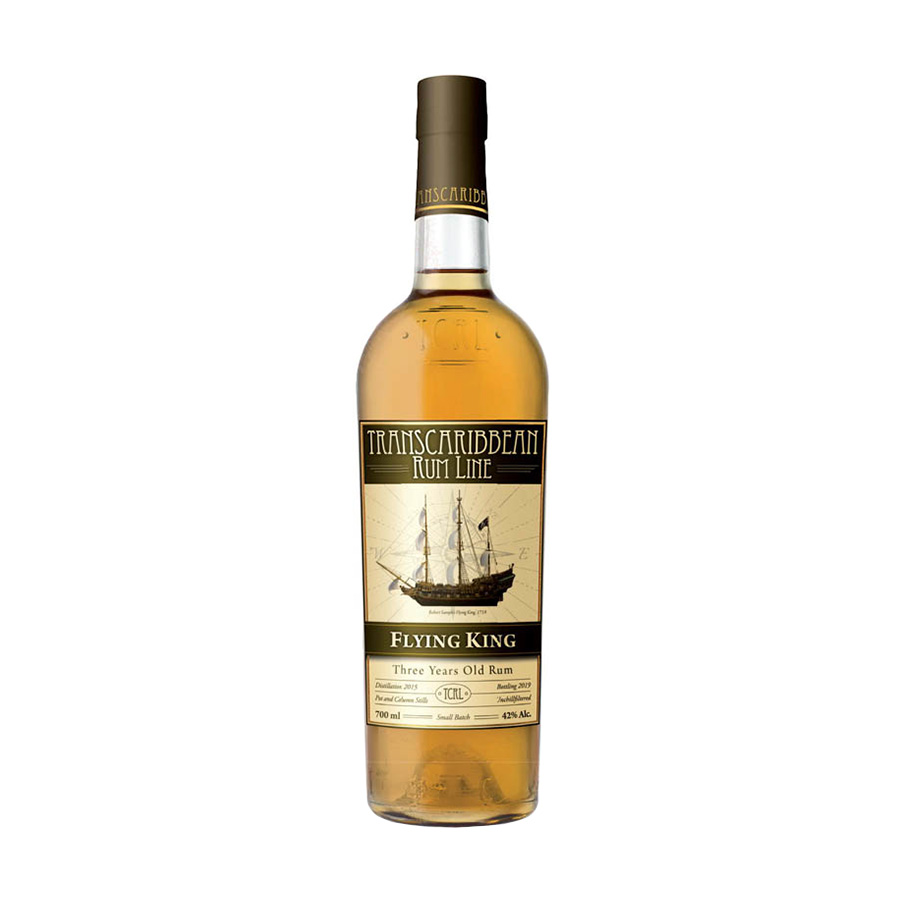 Flying King Rum 3 Year Old 700ml 42% alc. - Transcaribbean Rum Line-La ...